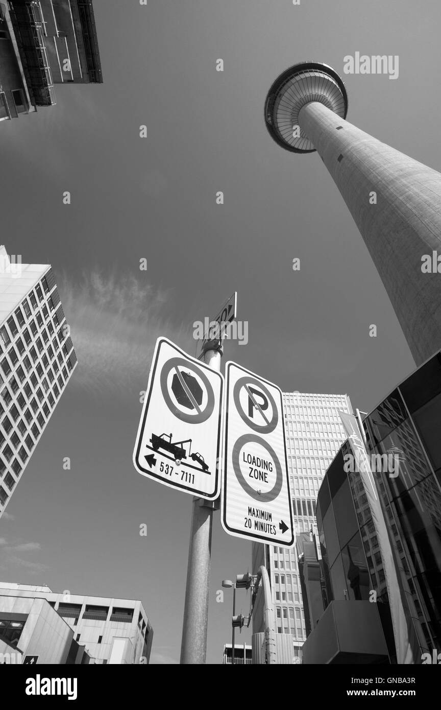 Calgary tower view hi-res stock photography and images - Alamy