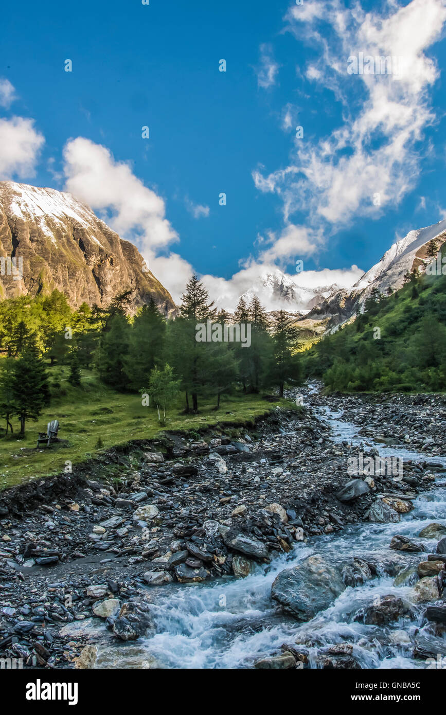 The Gross Glockner 3798m Stock Photo - Alamy