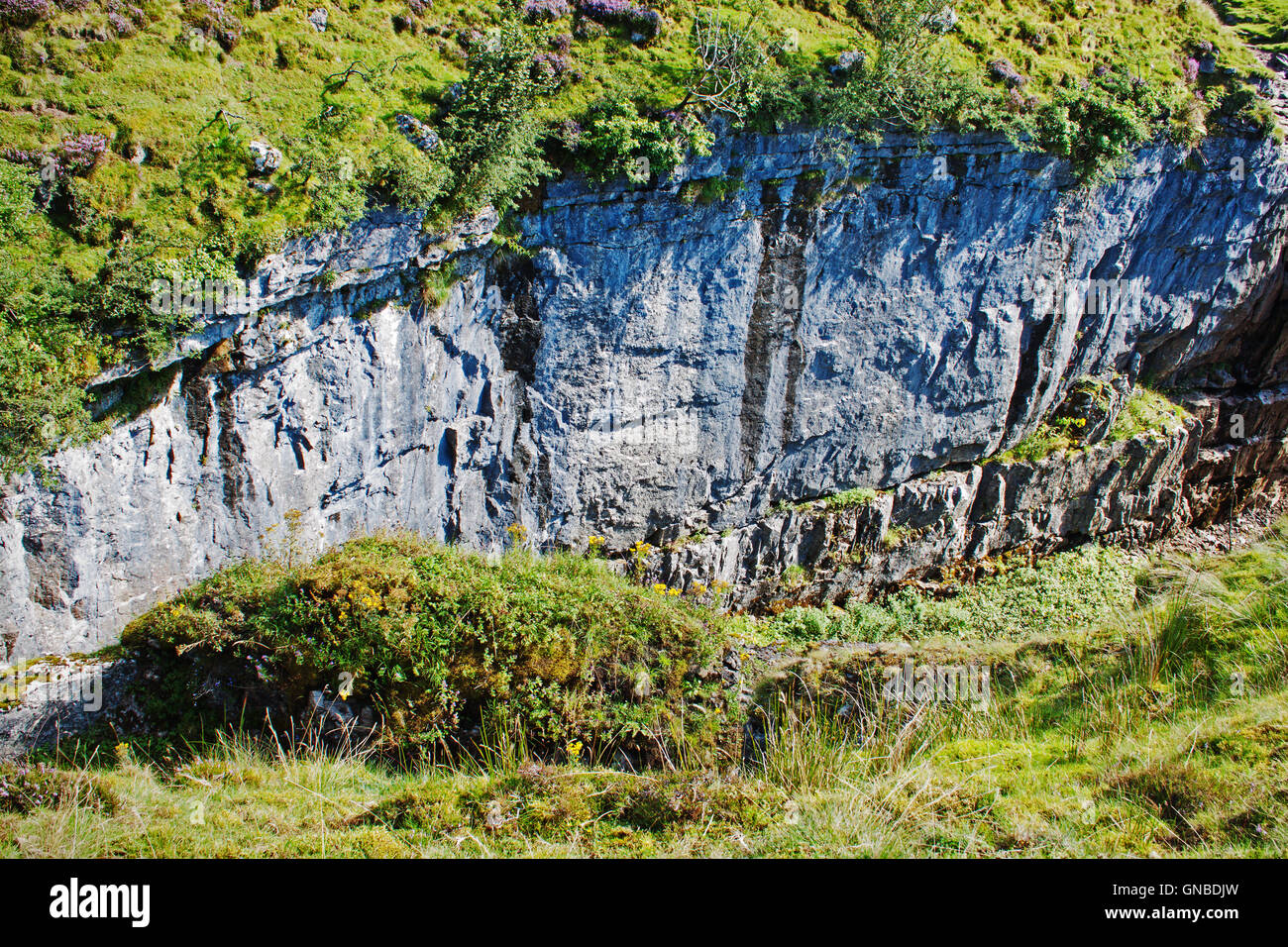 The face of Hull Pot Stock Photo - Alamy