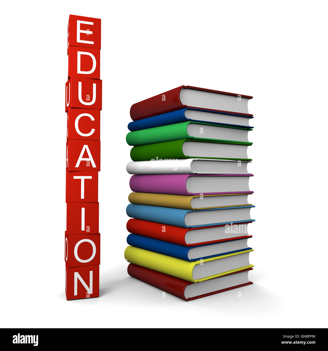 Education illustration Cut Out Stock Images & Pictures - Alamy