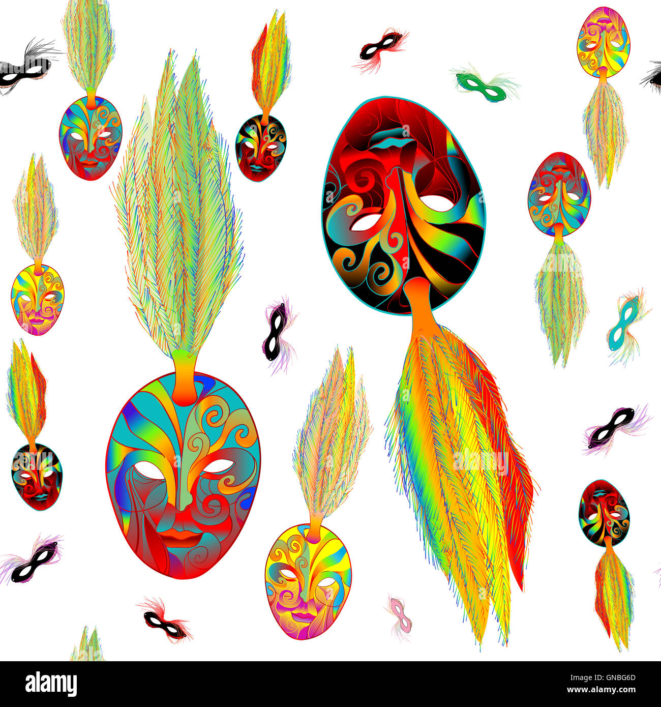 mardi gras pattern Stock Photo - Alamy