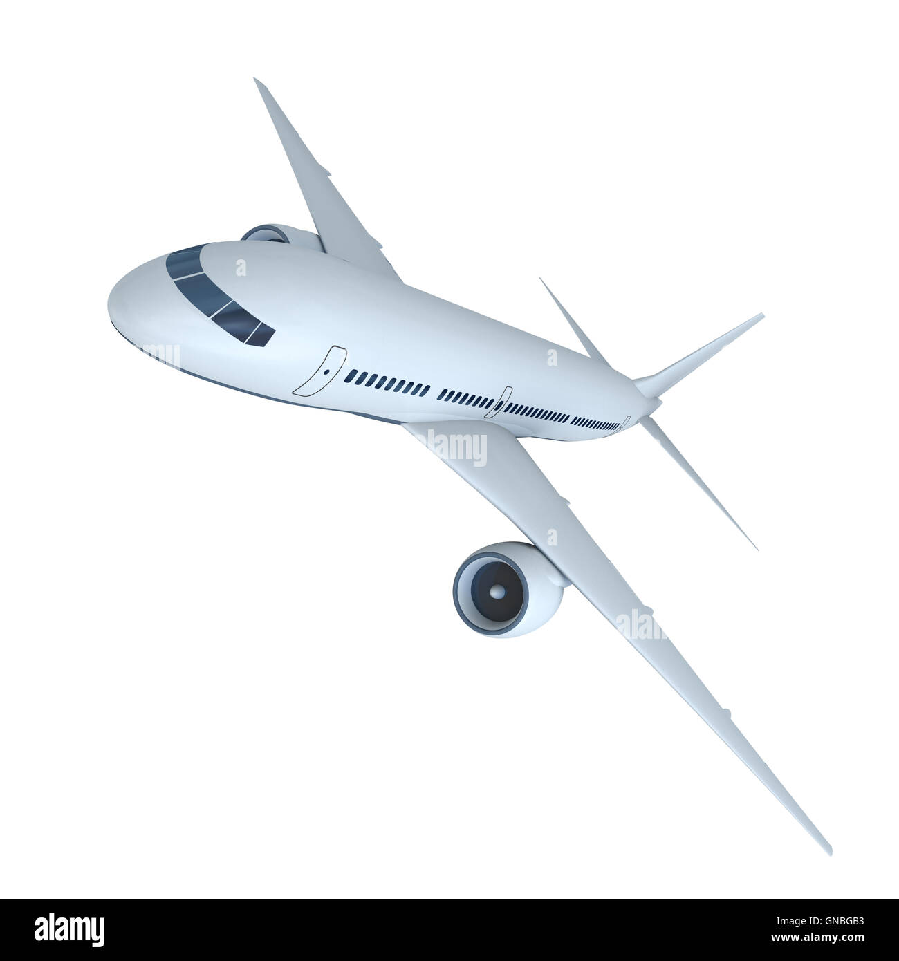 Airliner airplane Cut Out Stock Images & Pictures - Alamy