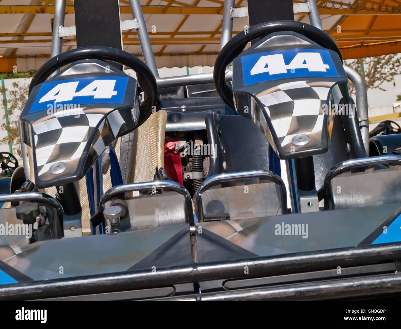 double go kart Stock Photo - Alamy