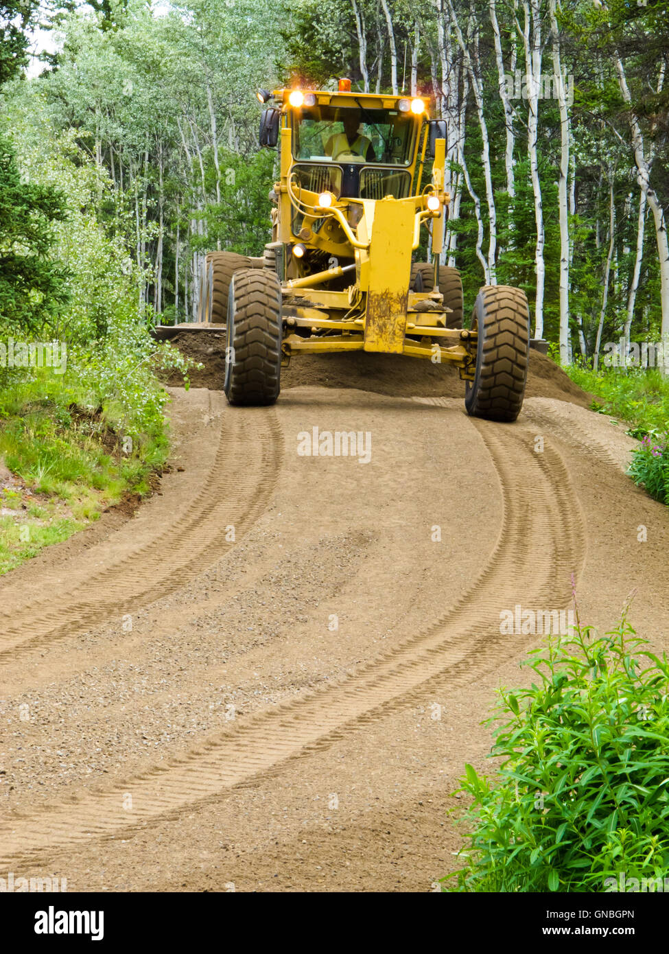 Road grading equipment hi-res stock photography and images - Alamy