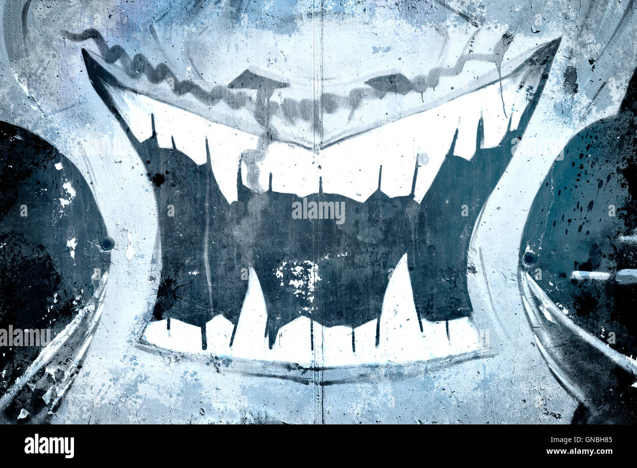 Vampire graffiti hi-res stock photography and images - Alamy