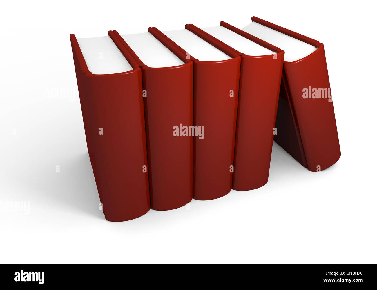 Pile of thick books Stock Photo - Alamy