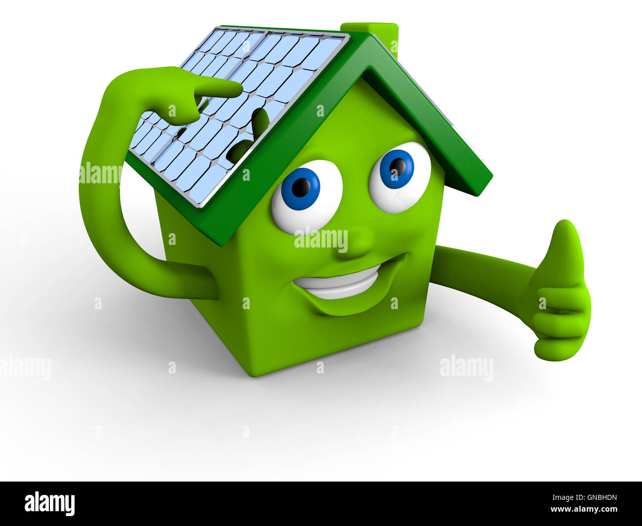 Happy family solar panels hi-res stock photography and images - Alamy