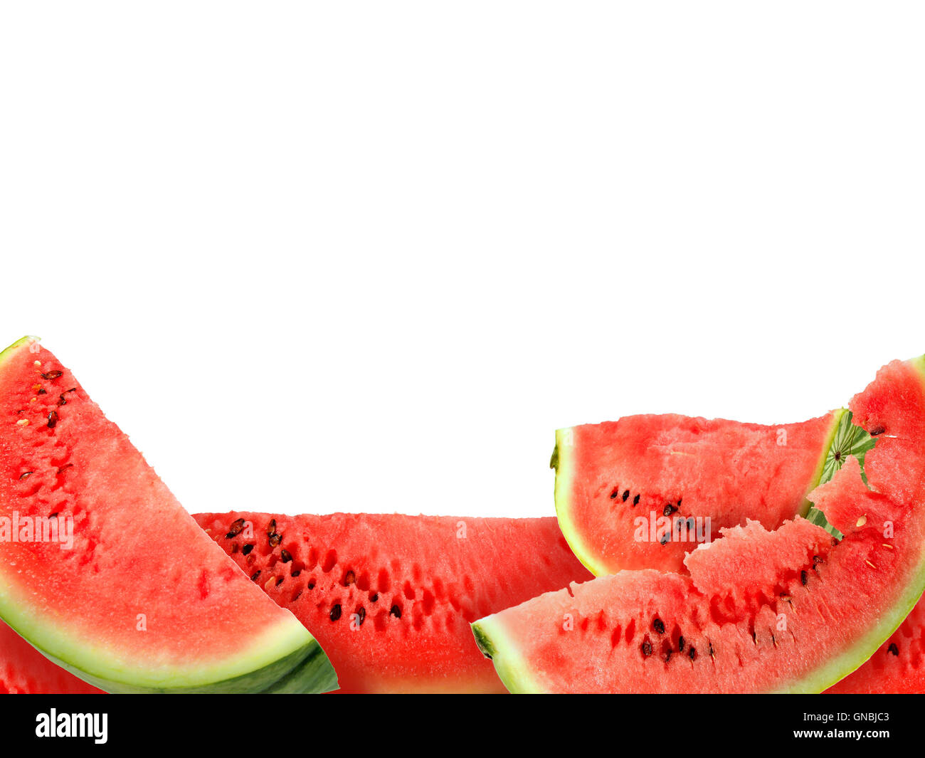 Background of red watermelons slices Stock Photo - Alamy