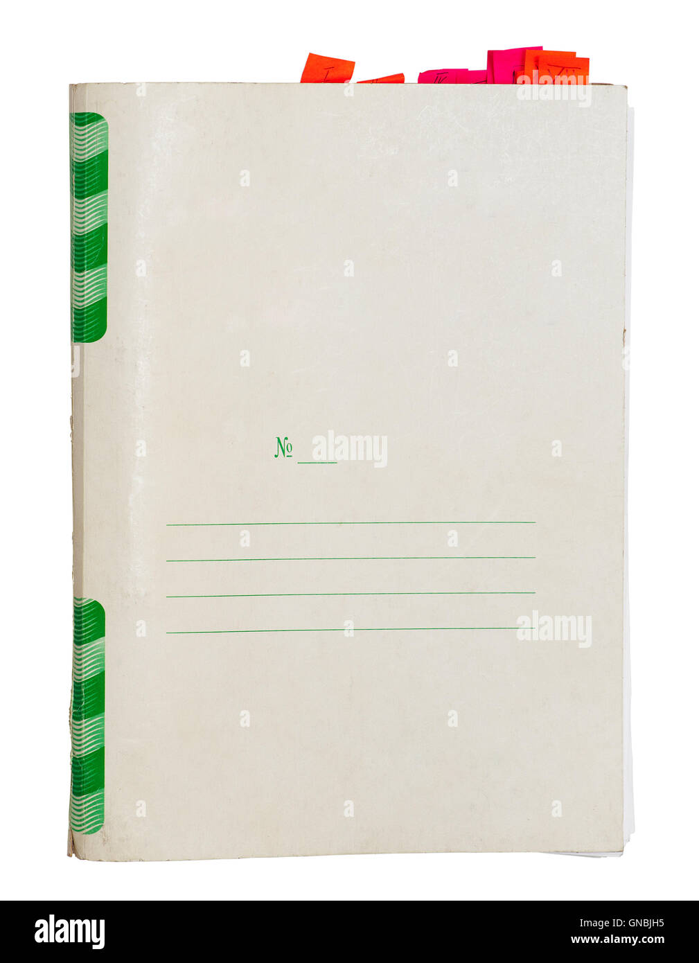 Old paper files Cut Out Stock Images & Pictures - Alamy