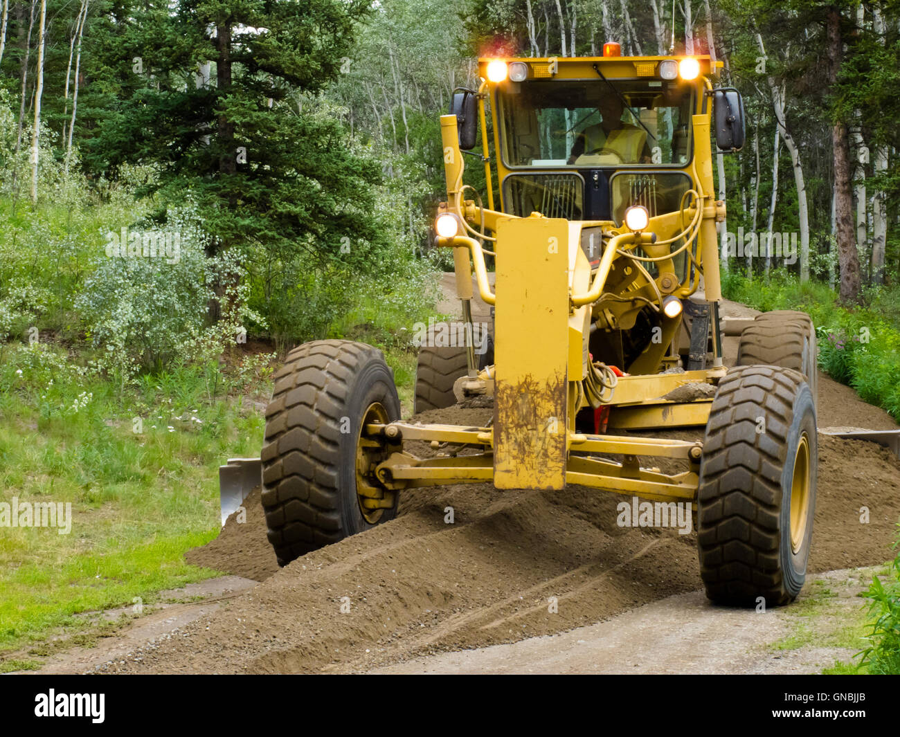Road grading equipment hi-res stock photography and images - Alamy
