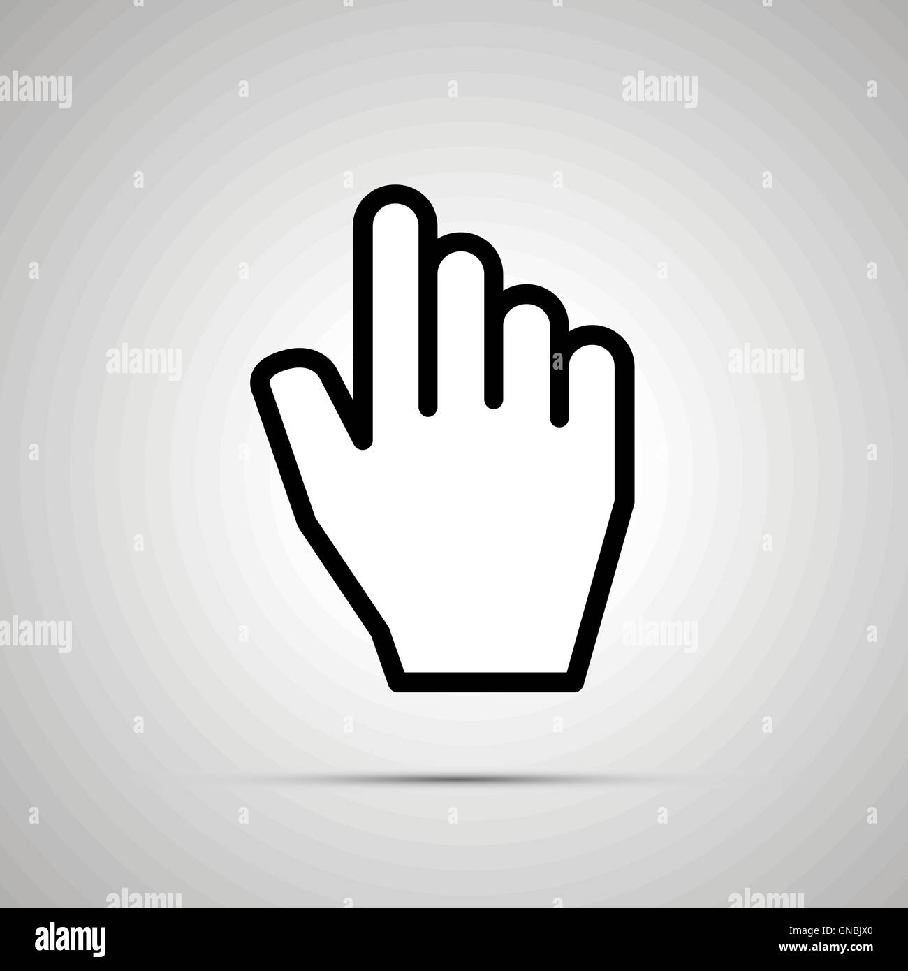 Hand technology Stock Vector Images - Alamy