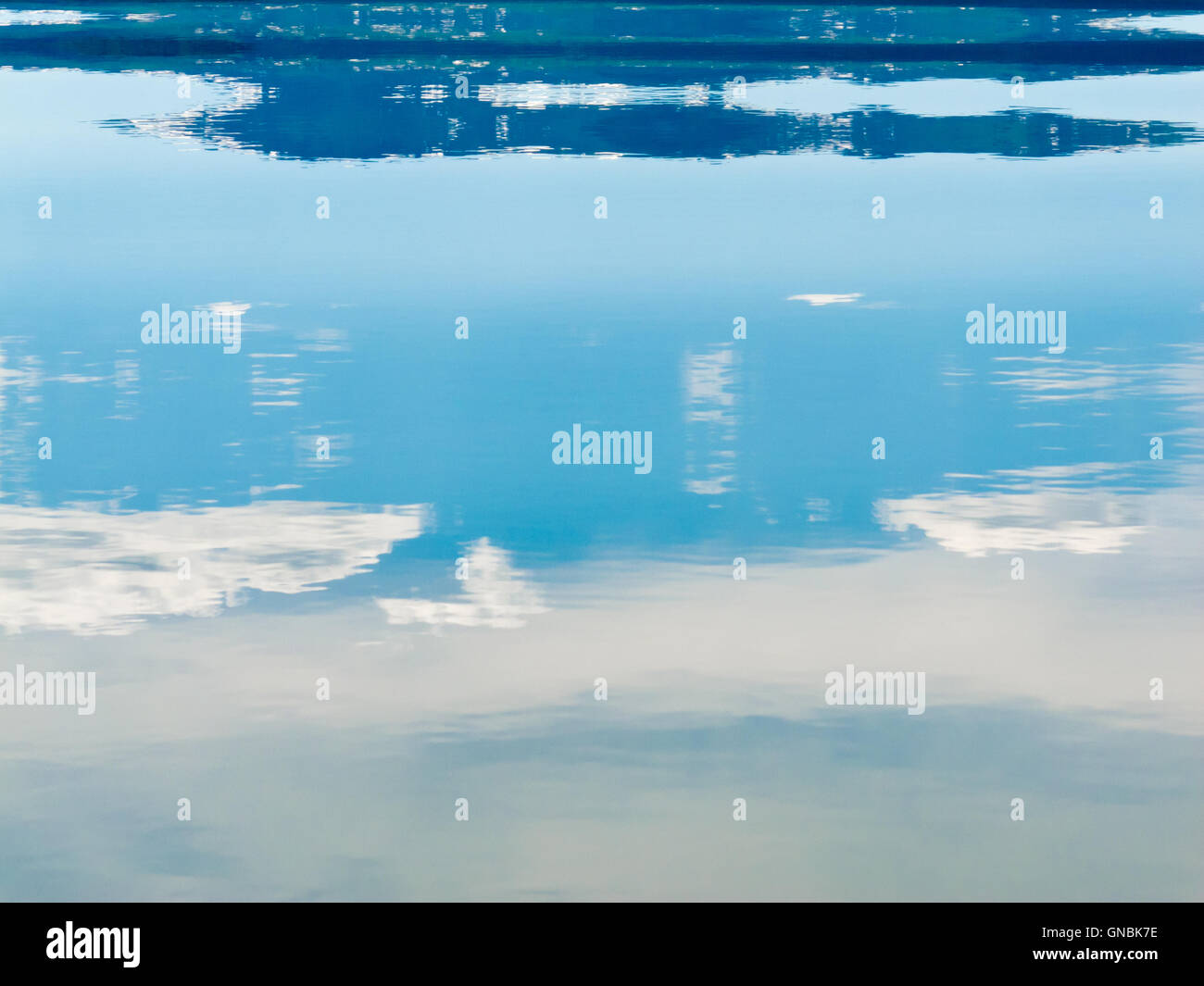 Water Surface mirrored Landscape Abstract Stock Photo - Alamy
