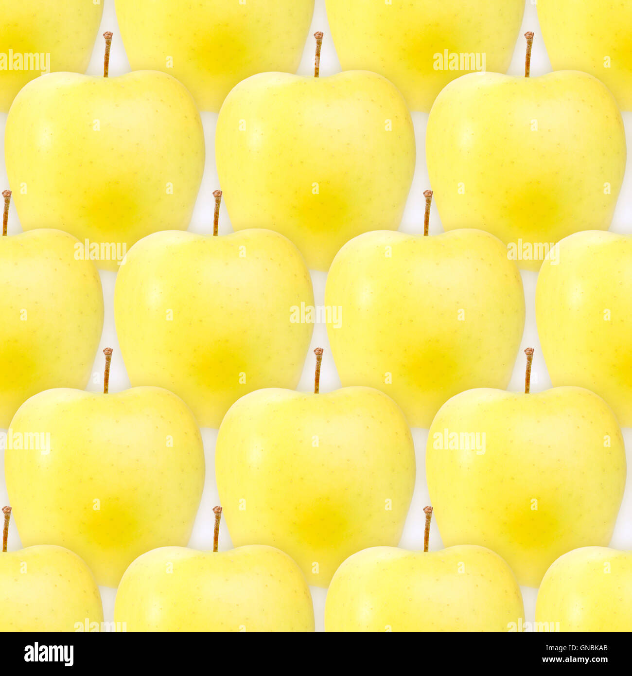Seamless pattern of fresh yellow apples Stock Photo - Alamy