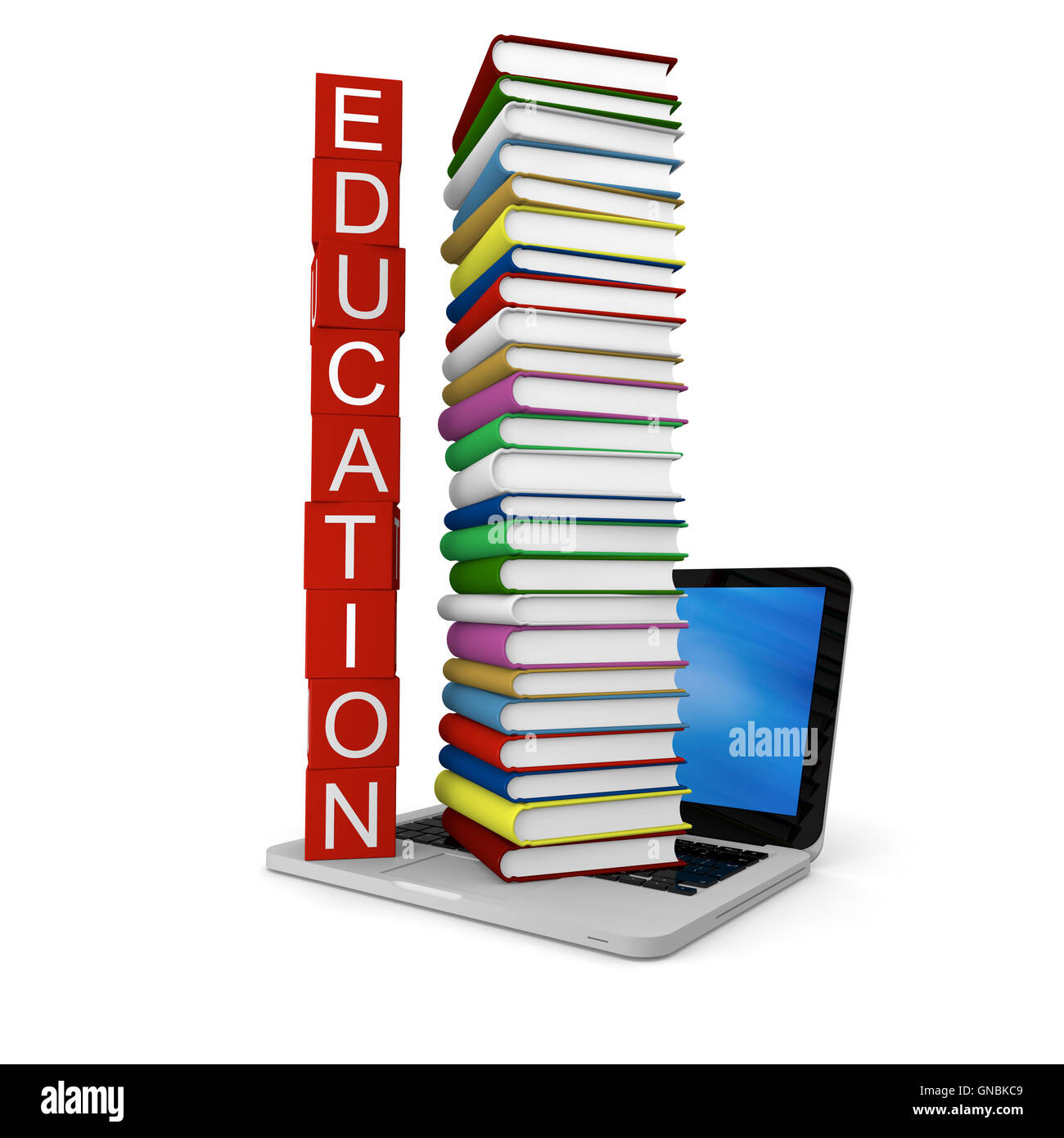 Education and technology Cut Out Stock Images & Pictures - Alamy