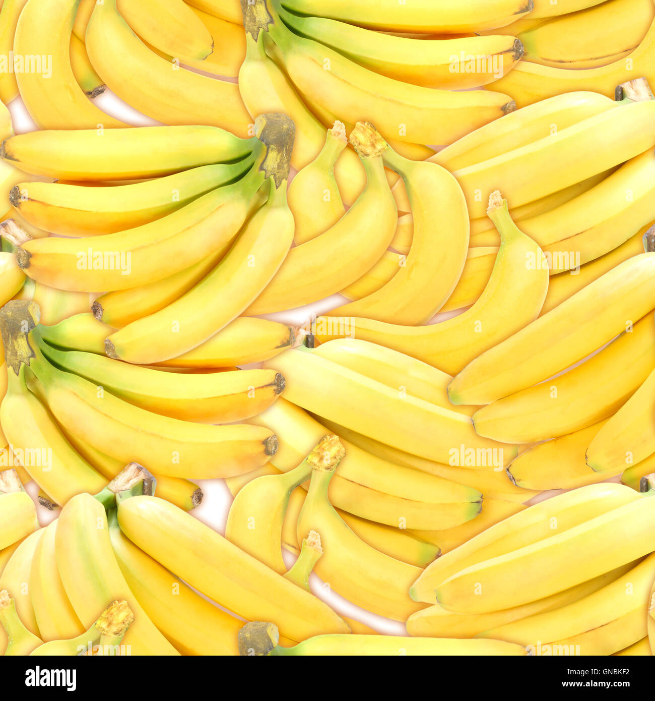 Seamless pattern of yellow bananas Stock Photo - Alamy