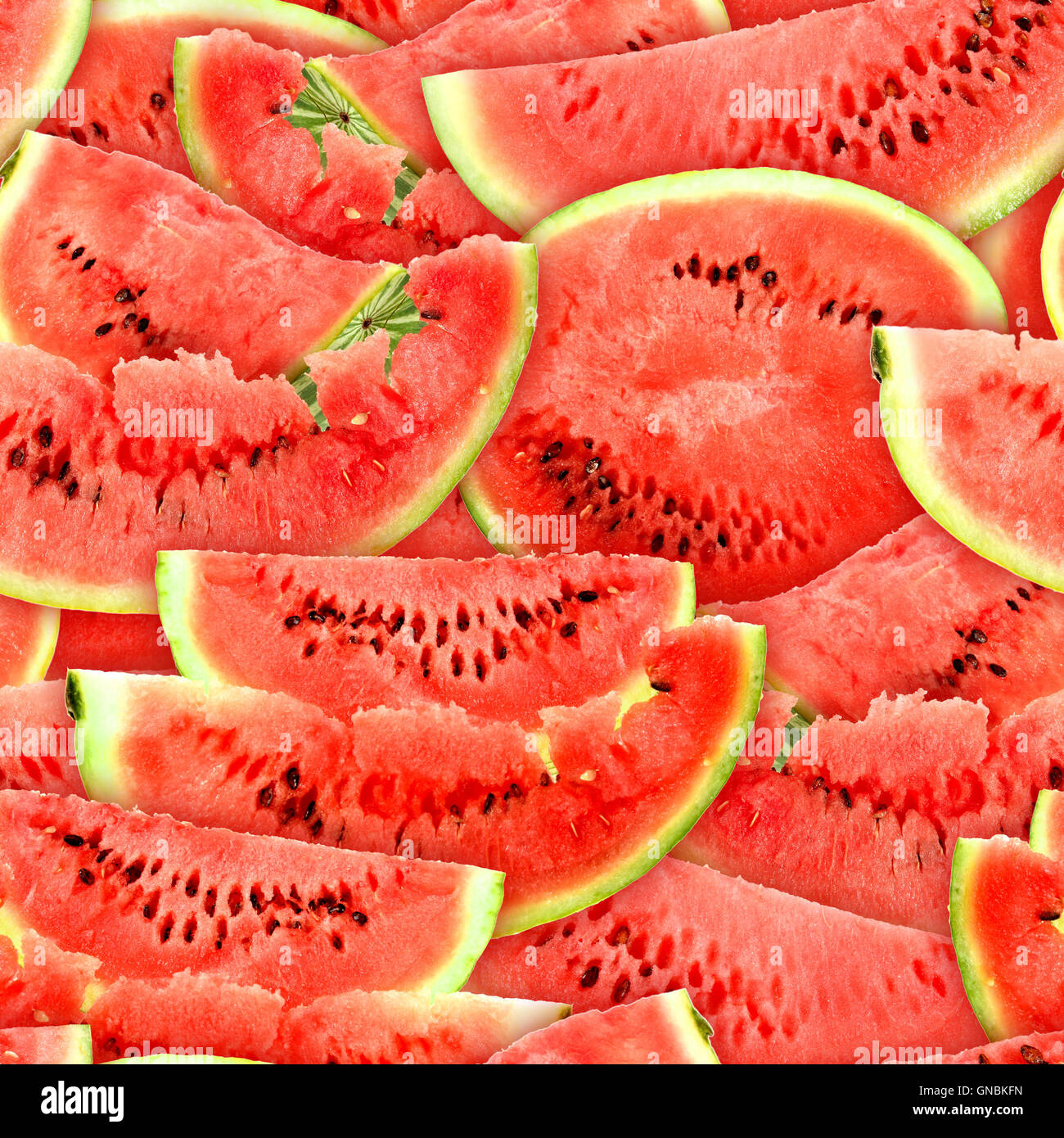 Seamless pattern of red watermelons slices Stock Photo - Alamy