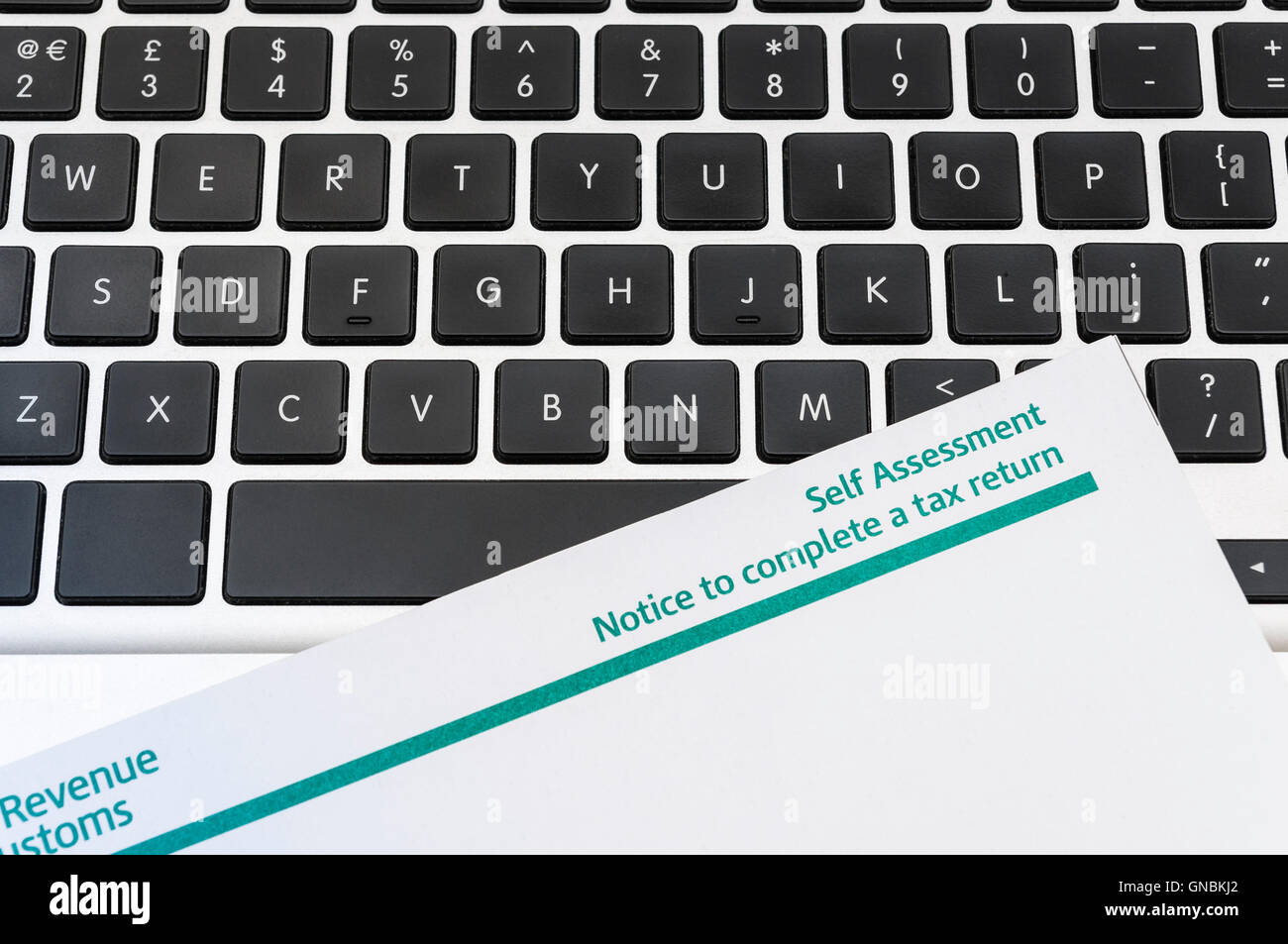 Tax return form Stock Photo - Alamy