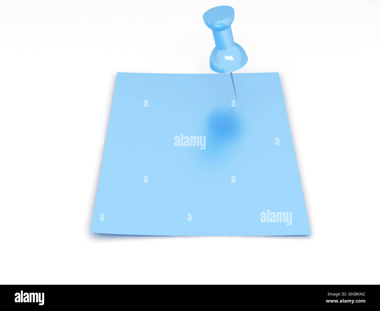 clear sheet of paper of blue color Stock Photo - Alamy
