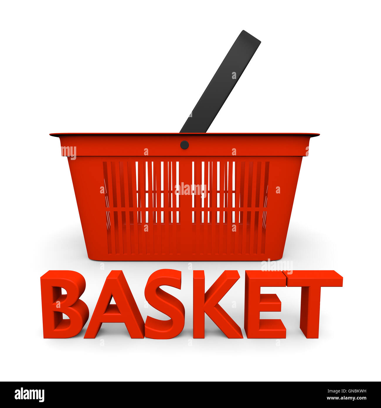 Shopping basket symbol Stock Photo - Alamy