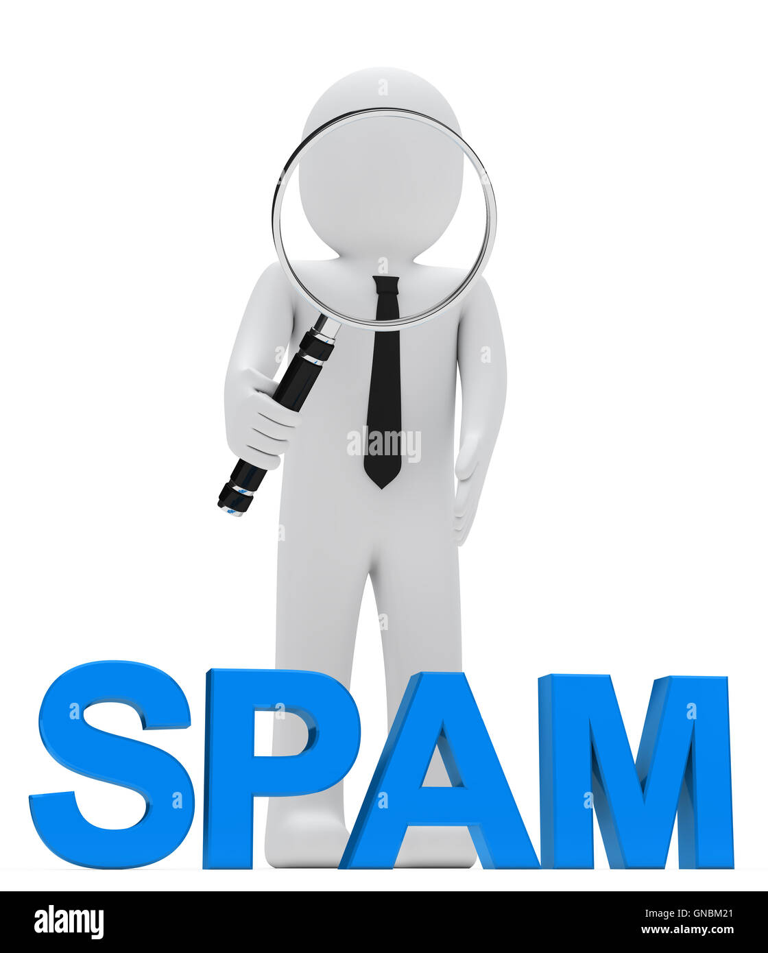 Man check email on Cut Out Stock Images & Pictures - Alamy