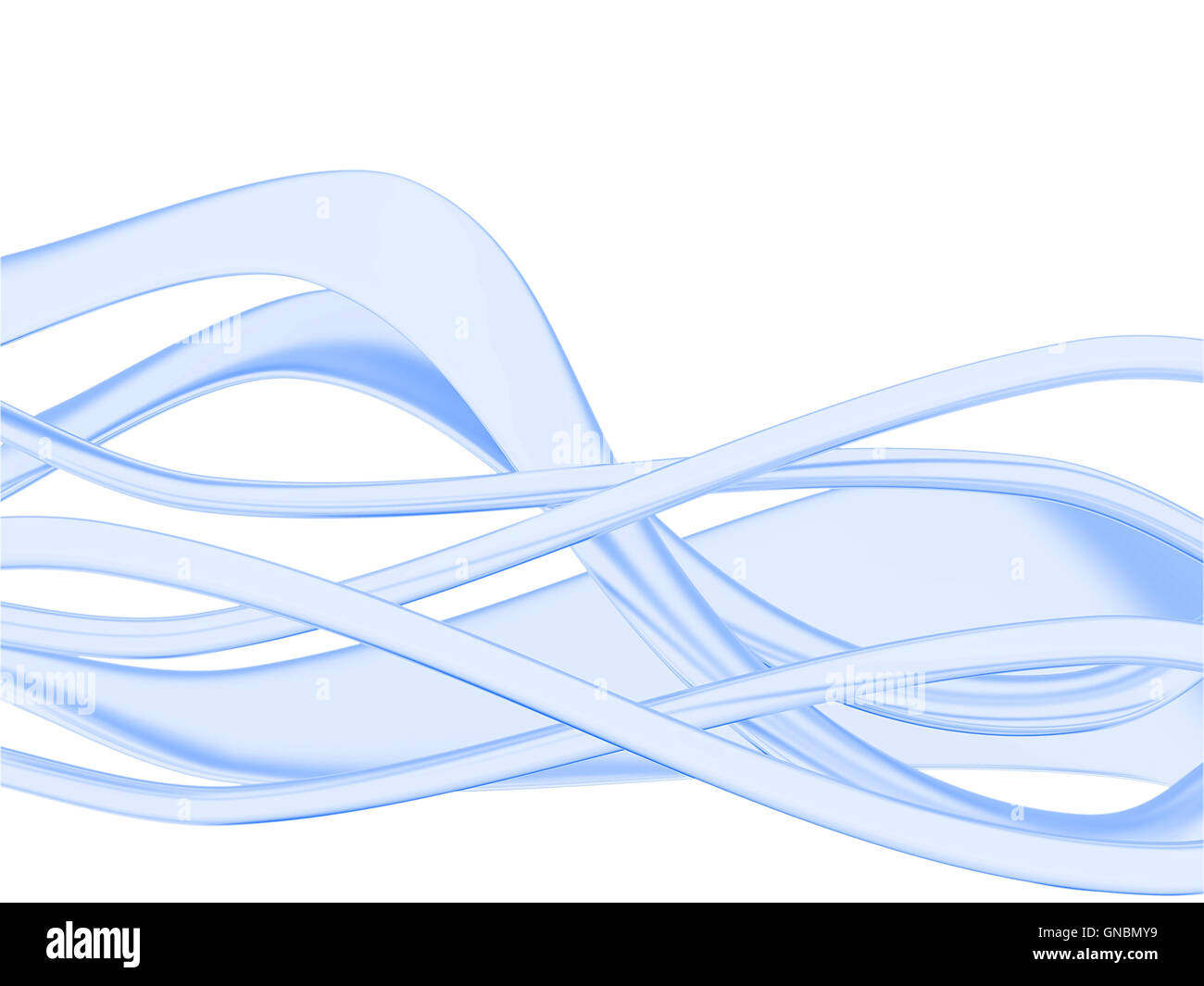 Abstract blue metallic wave pattern hi-res stock photography and images ...
