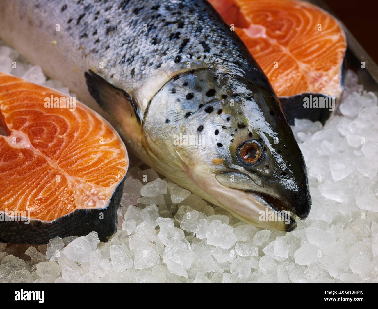 Fresh peeled trout fish hi-res stock photography and images - Alamy