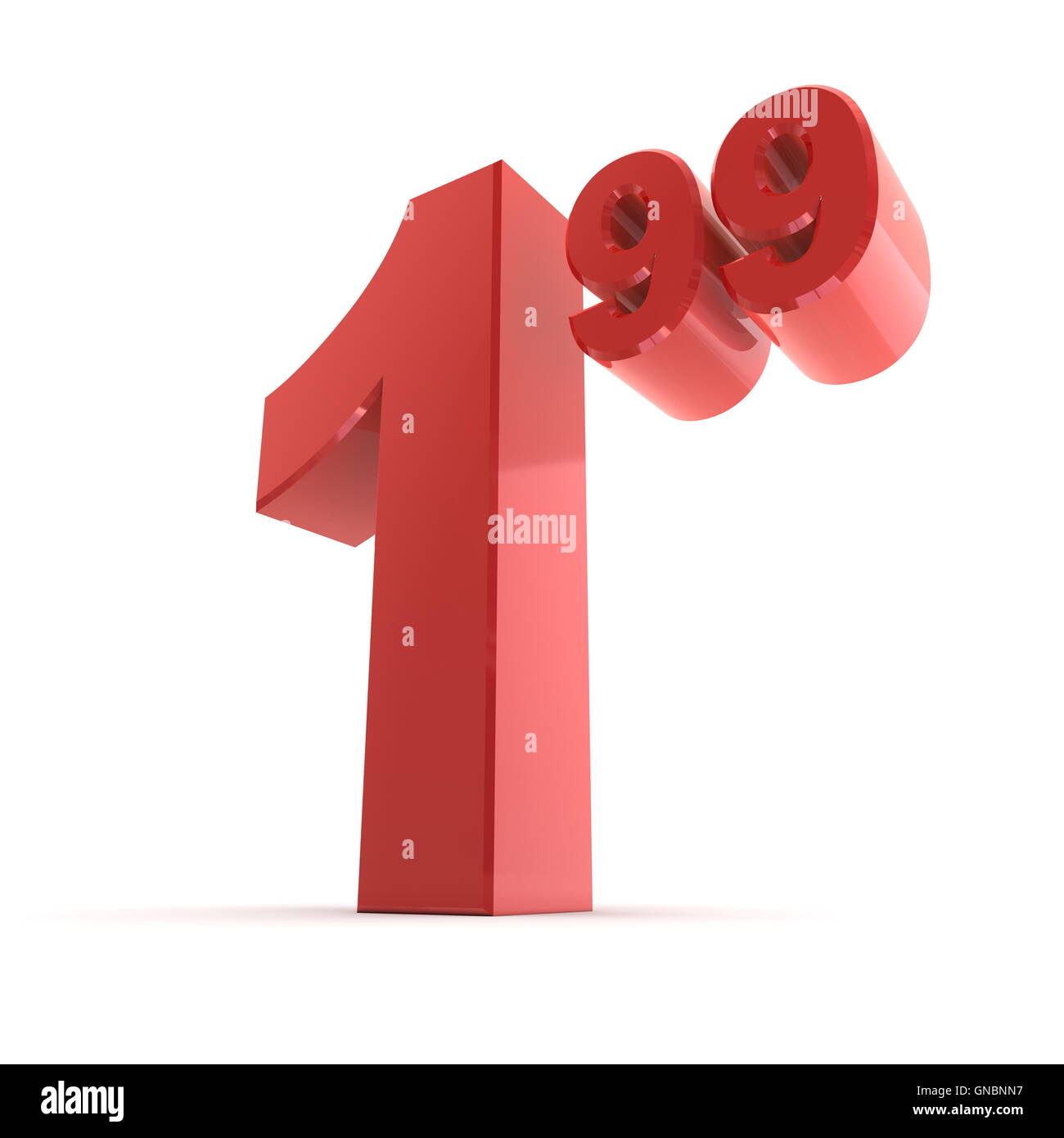 99 number Cut Out Stock Images & Pictures - Alamy