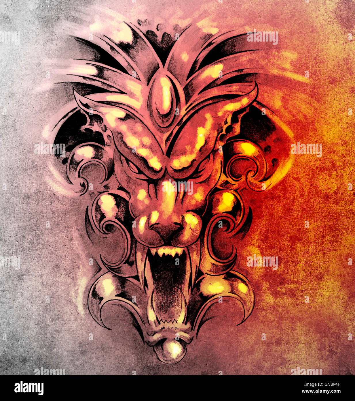 Skull Gargoyle High Resolution Stock Photography and Images - Alamy