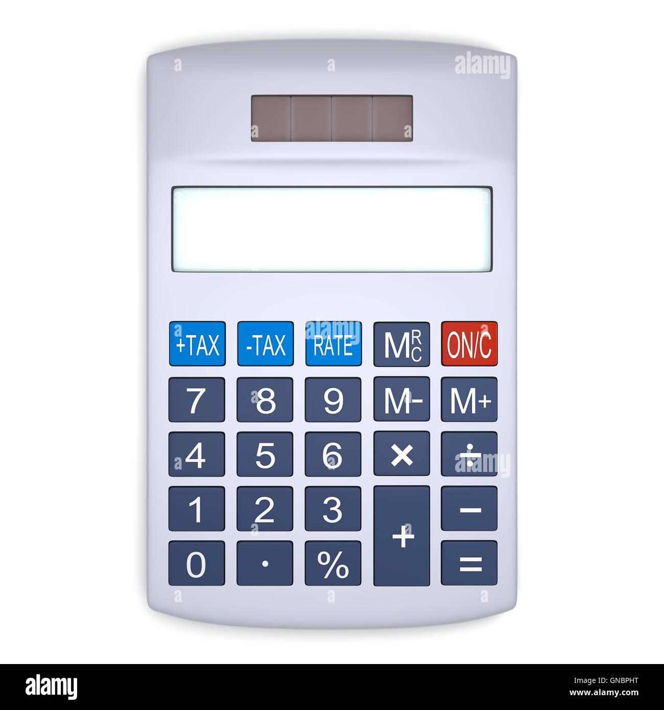 Silver calculator hi-res stock photography and images - Alamy