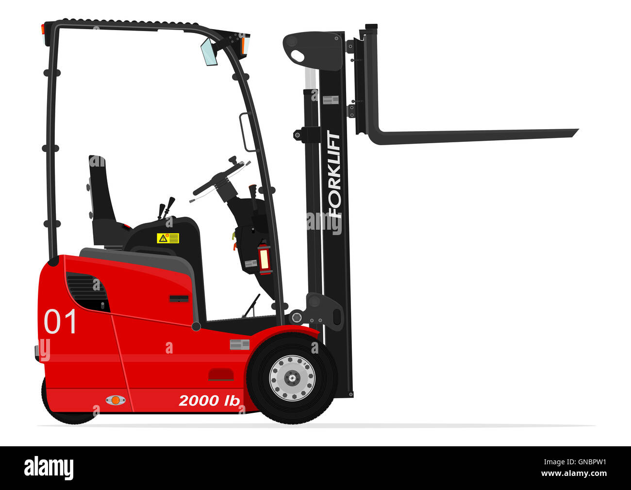 Counterbalance Forklift Truck High Resolution Stock Photography and ...