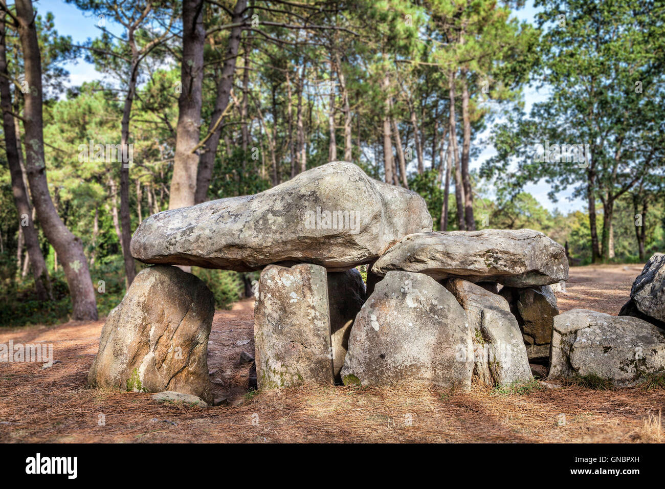 Dolmen megalith bretagne morbihan hi-res stock photography and images - Alamy