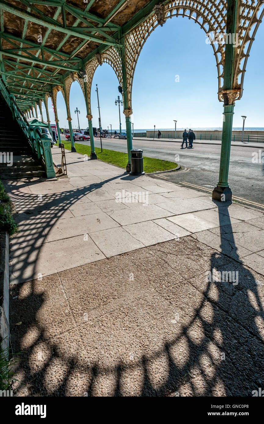 Victorian arches on the seafront at Brighton Stock Photo - Alamy