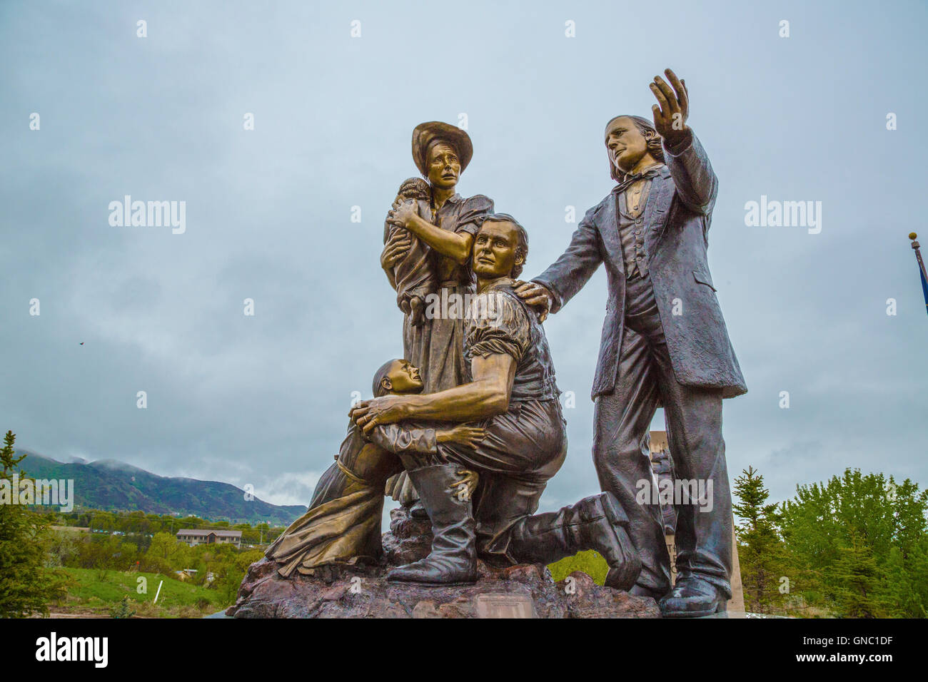 Pioneer family hi-res stock photography and images - Alamy