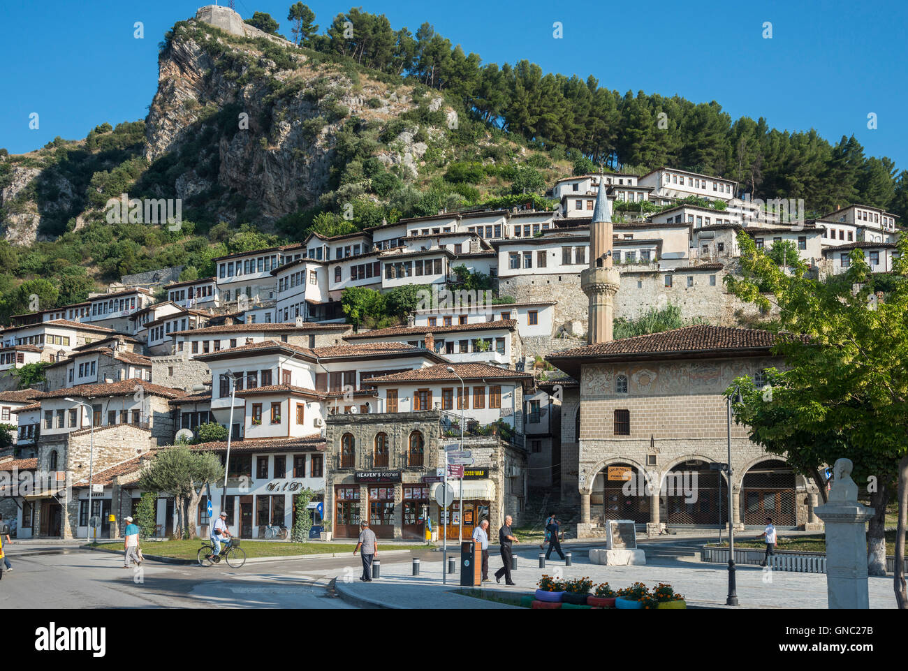 The Bachelors mosque and Mangalemi district with its Ottoman period ...