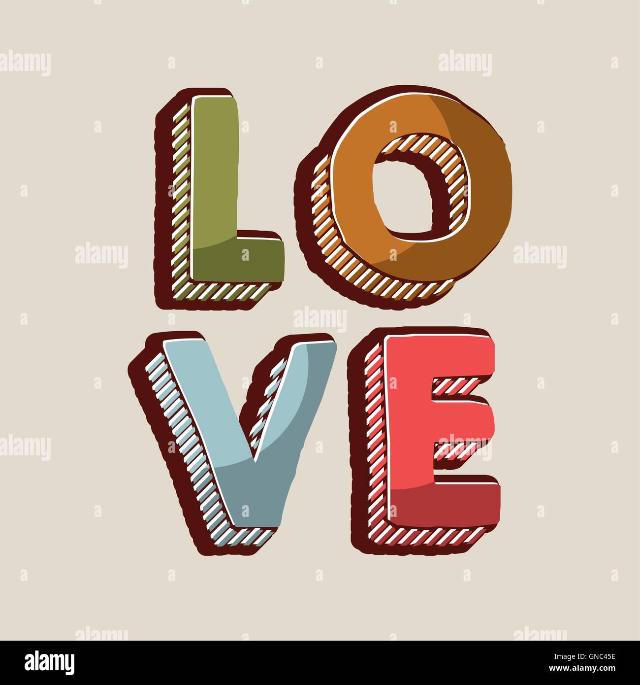 love comic pop art style Stock Vector Image & Art - Alamy