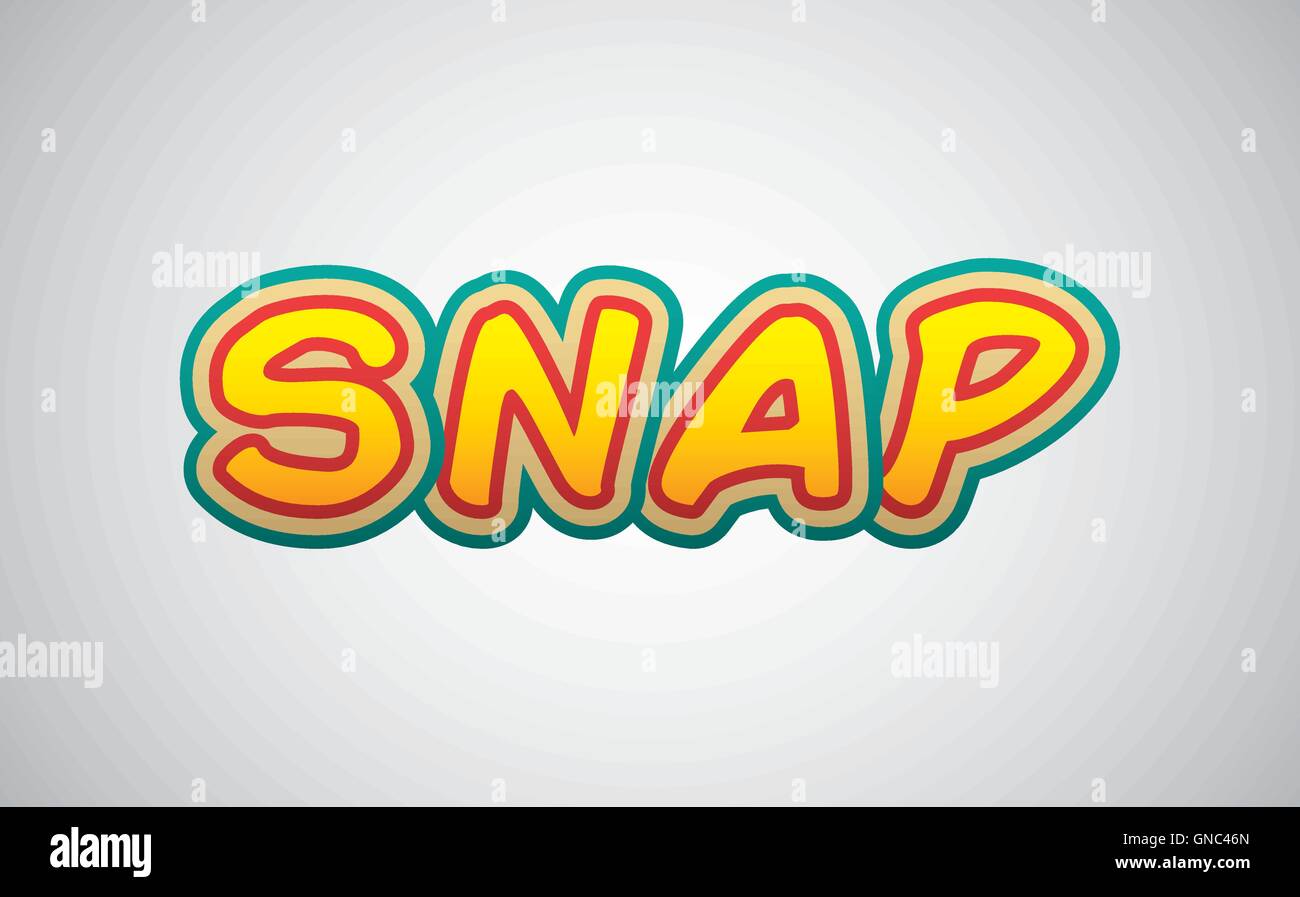 snap comic pop art style Stock Vector Image & Art - Alamy