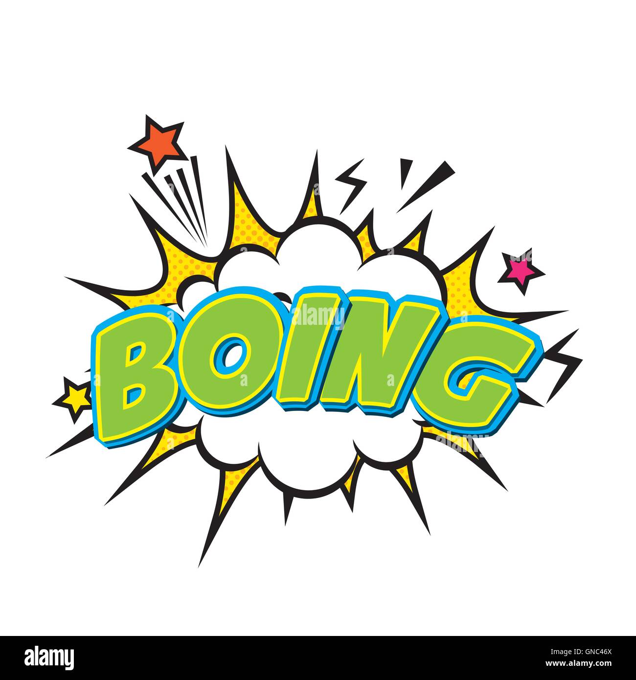 boing comic pop art style Stock Vector Image & Art - Alamy