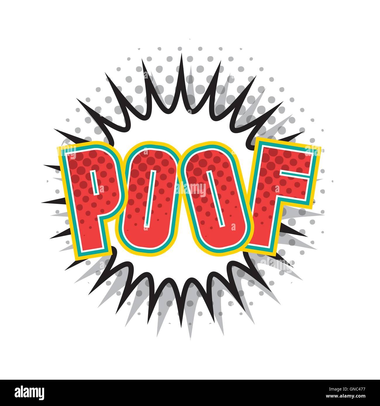 poof comic pop art style Stock Vector Image & Art - Alamy