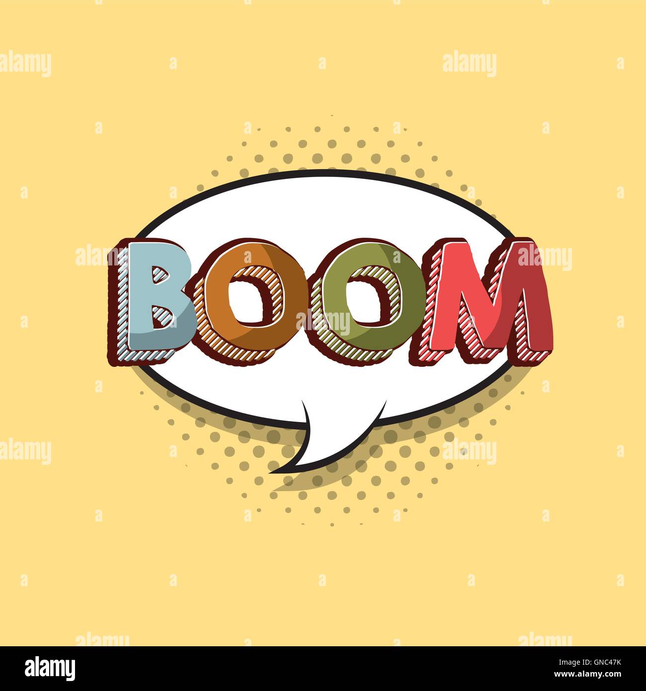 boom comic pop art style Stock Vector Image & Art - Alamy