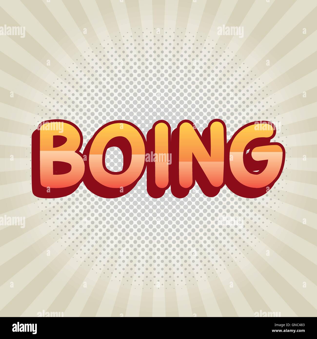 boing comic pop art style Stock Vector Image & Art - Alamy