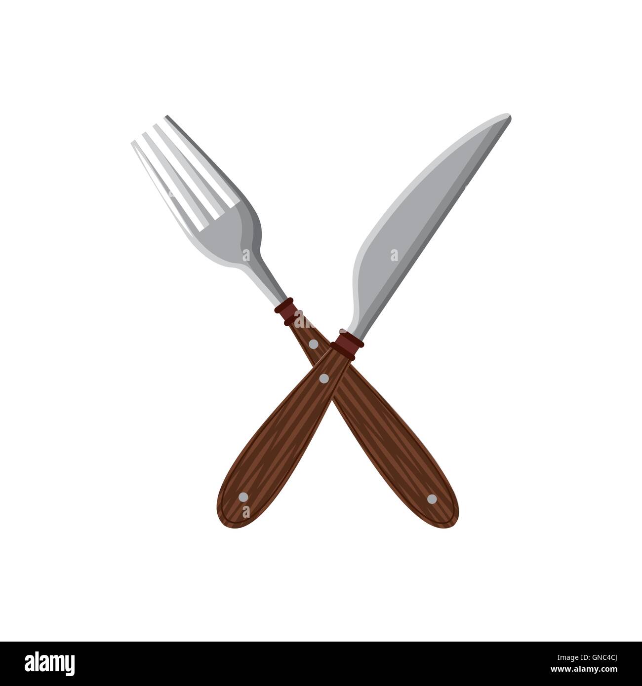 fork and knife restaurant menu Stock Vector Image & Art - Alamy