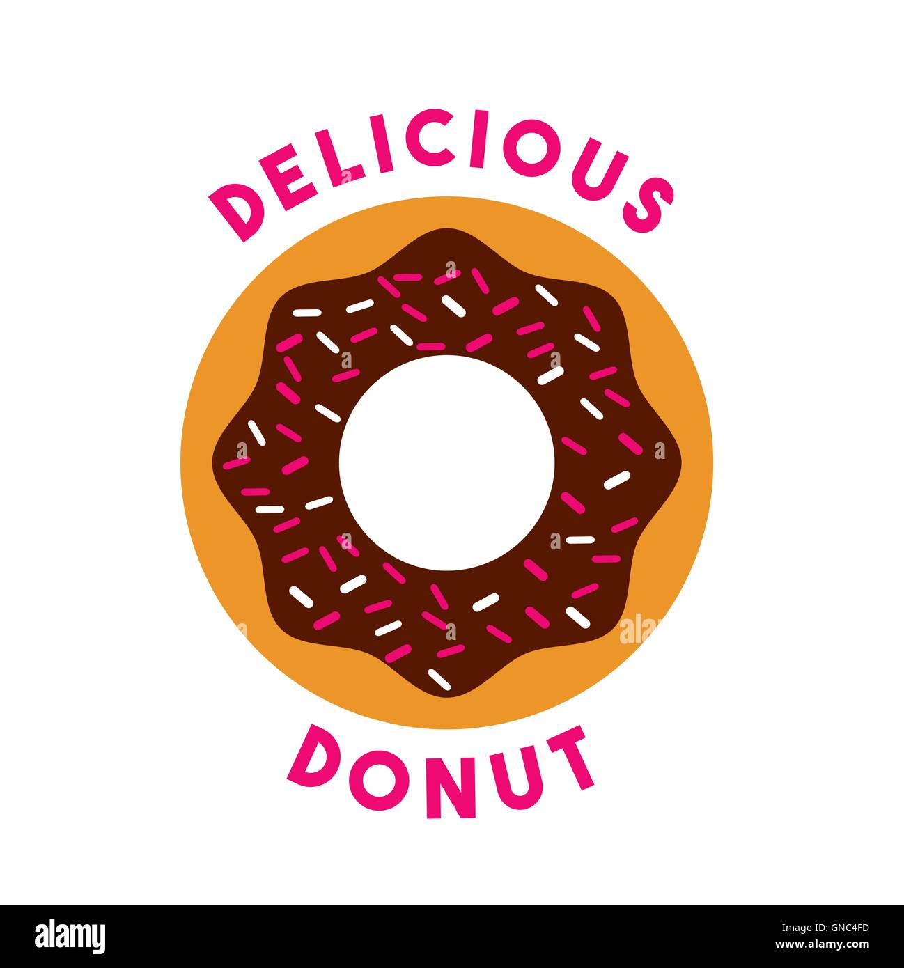 delicious donuts restaurant menu Stock Vector Image & Art - Alamy