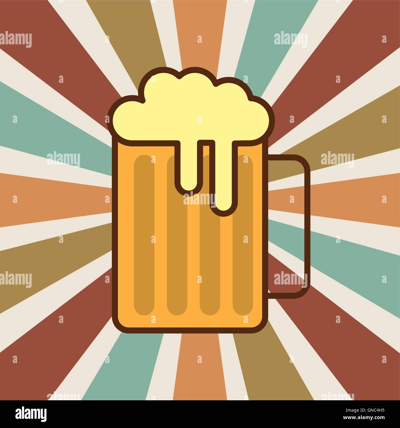 ice cold beer poster Stock Vector Image & Art - Alamy