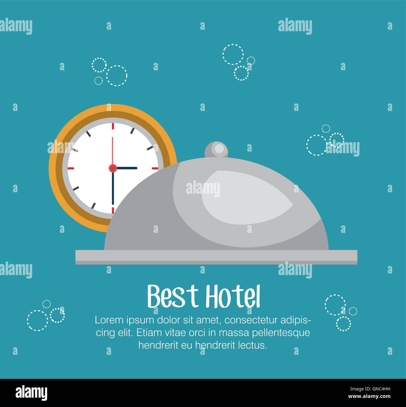 Bell server Stock Vector Images - Alamy