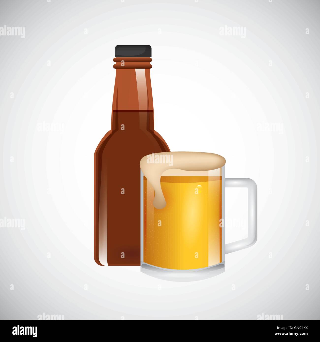 ice cold beer poster Stock Vector Image & Art - Alamy