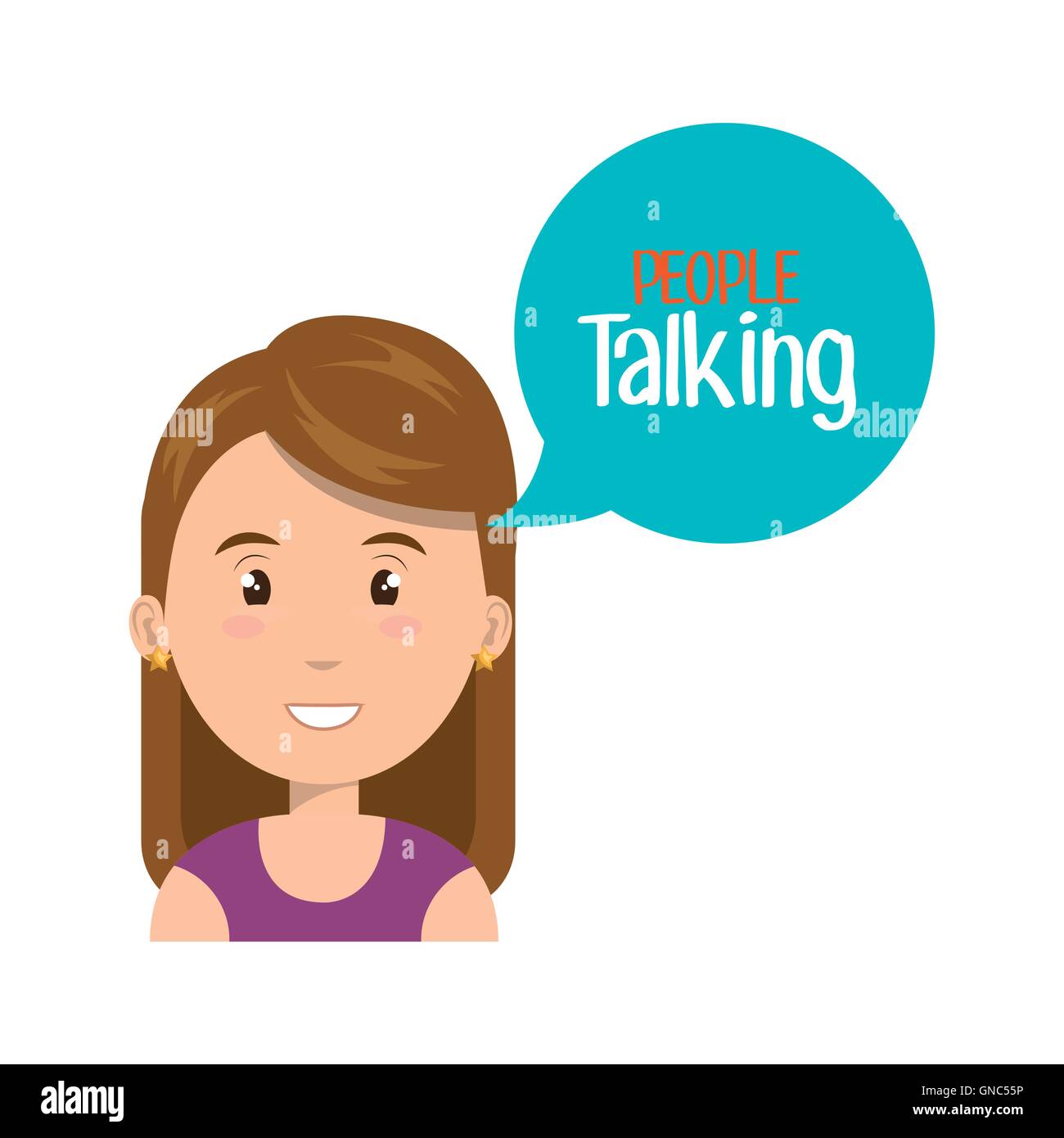 people talking speech communication Stock Vector Image & Art - Alamy