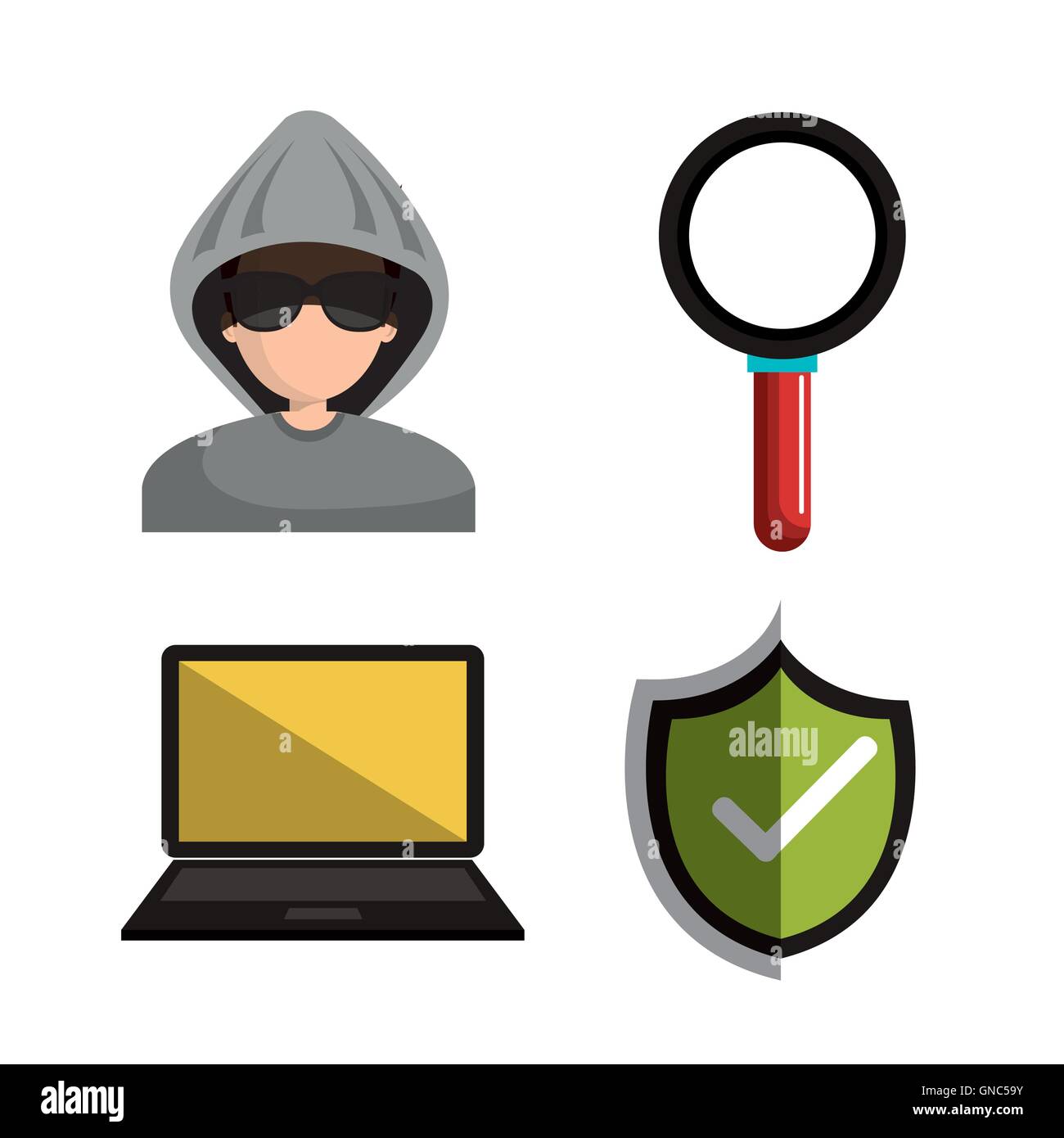 internet security information icon Stock Vector Image & Art - Alamy
