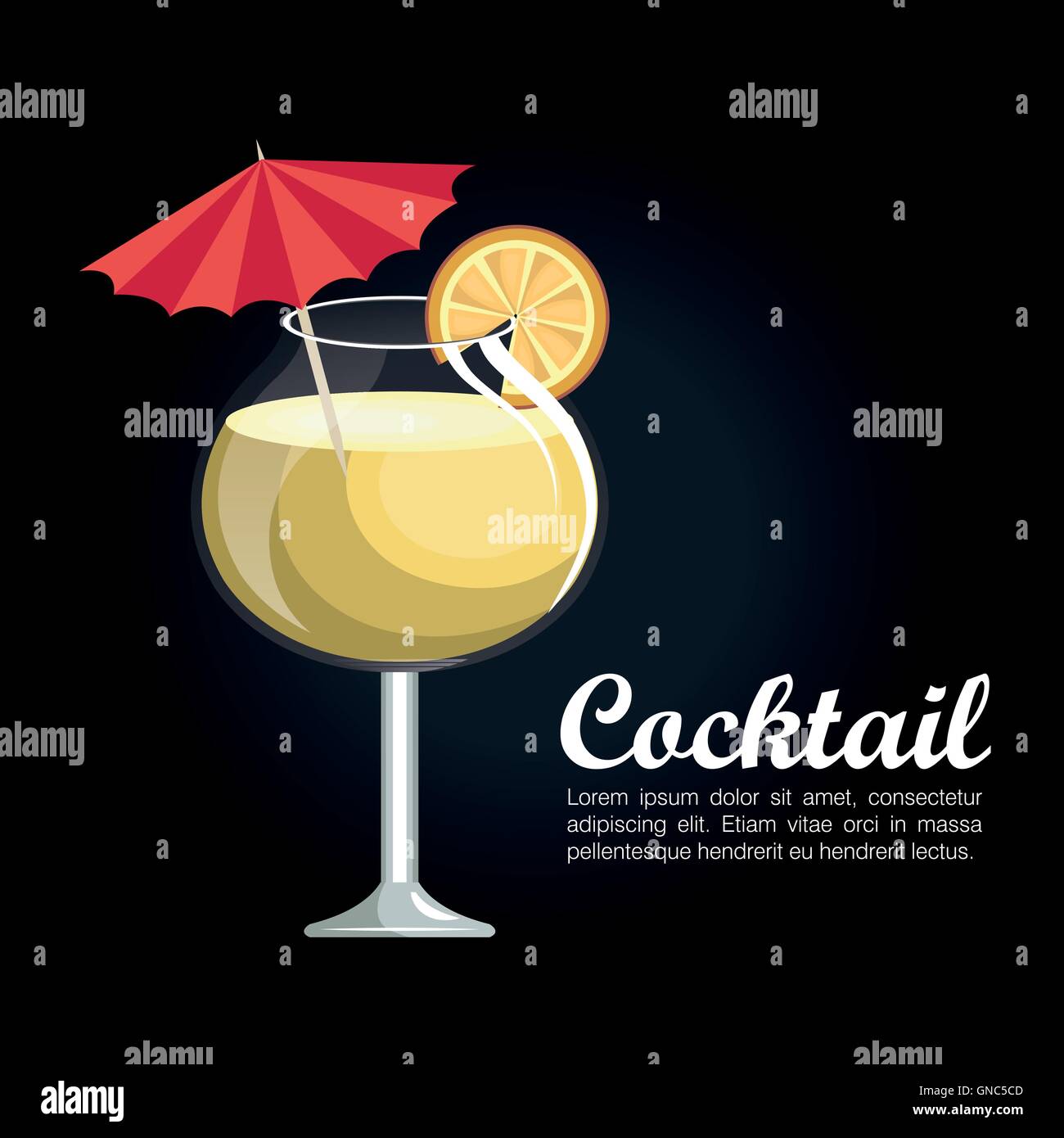 cocktail tropical poster bar icon Stock Vector Image & Art - Alamy