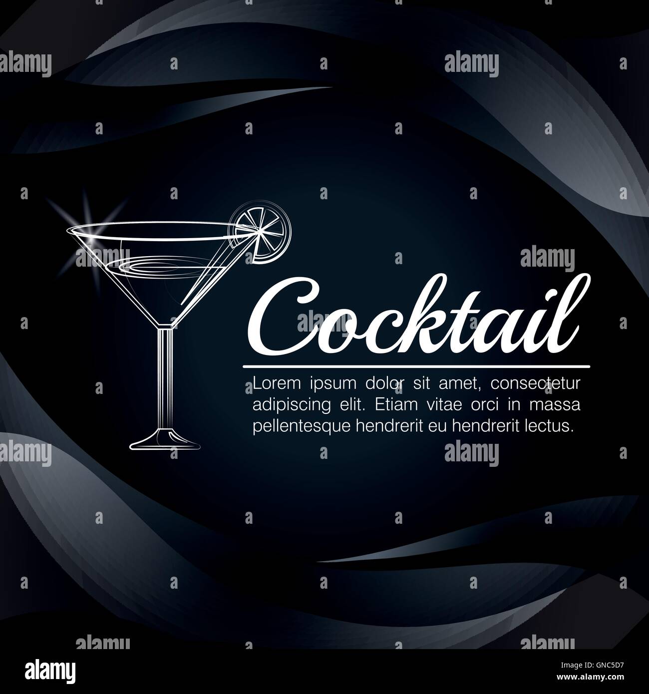 cocktail tropical poster bar icon Stock Vector Image & Art - Alamy
