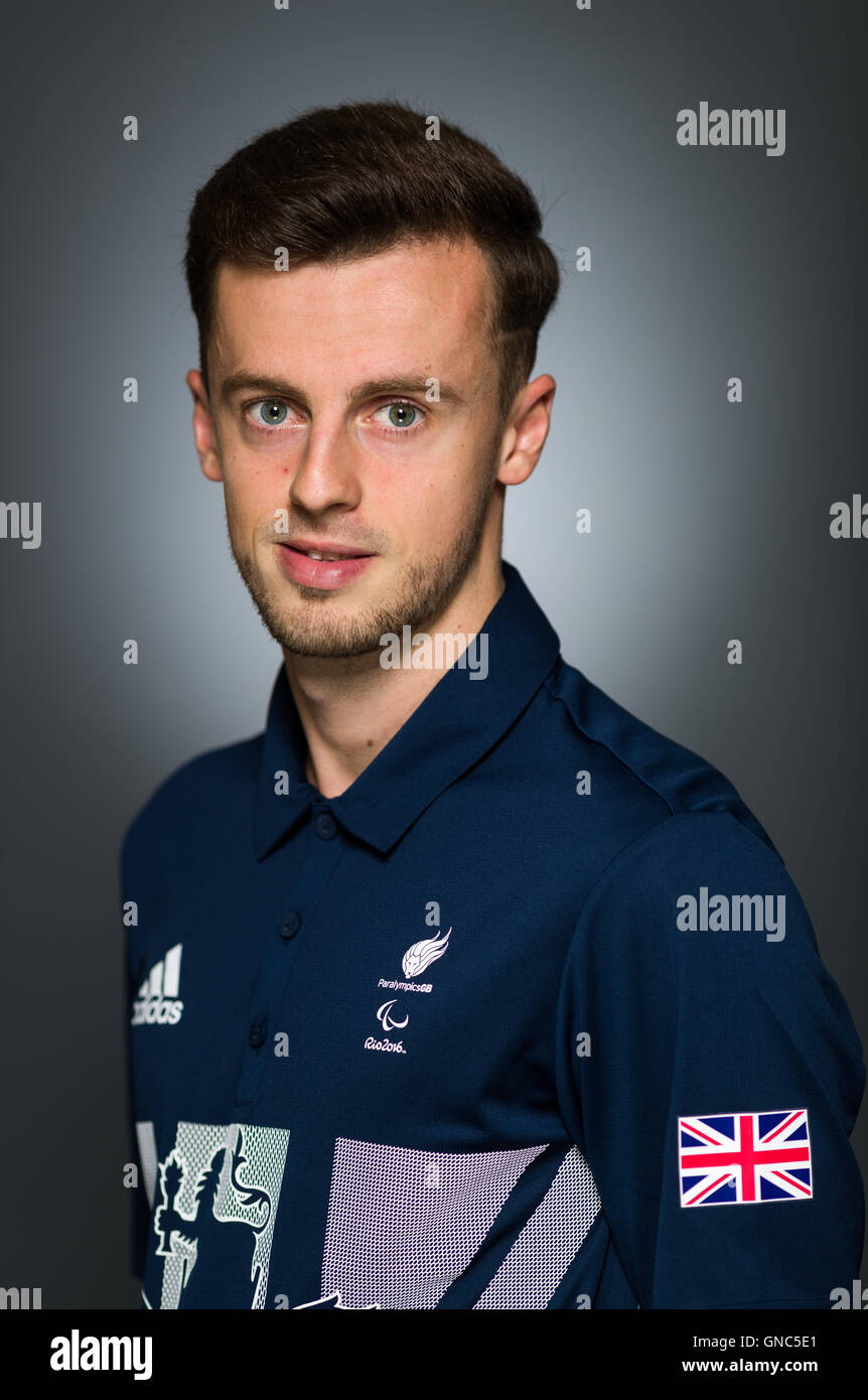 Paralympic GB's Ryan Crouch during a media session at the London ...